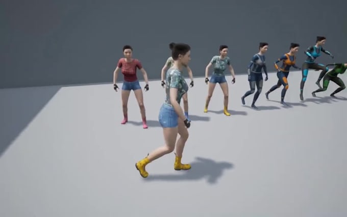 Do 3d unreal engine game character animation, unity, 3d realistic animation, c4d by Traysson ...
