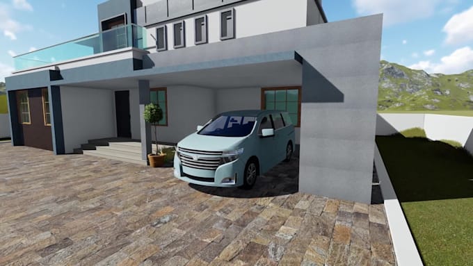 Create 2d floor plans, architectural 3d modeling with render by ...