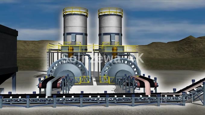 Design 3d industrial animation lithium extraction animation 3d ...