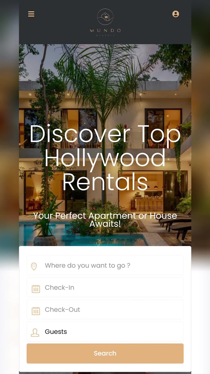 Build vacation rental website, short term, airbnb website, property ...