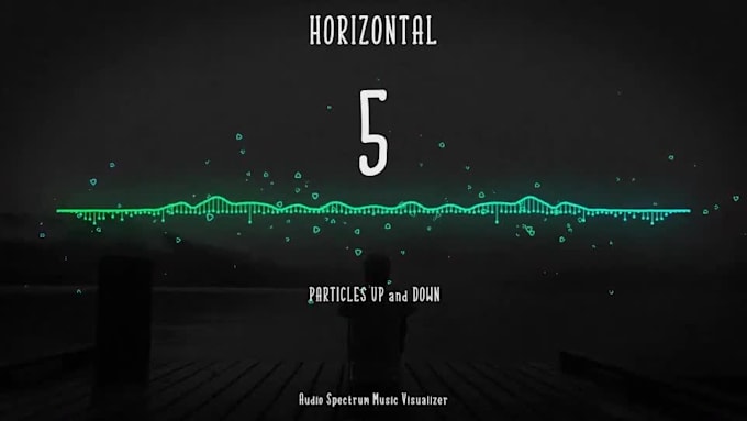 Create a stunning music visualizer for your song by Suchithraf | Fiverr