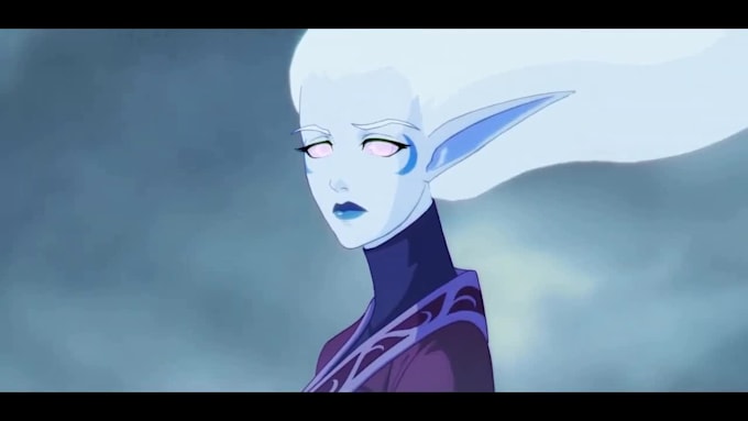 Crea una animación 2d tradicional, estilo anime, animación 2d cuadro ...