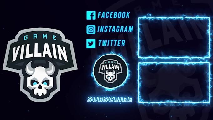Create animated youtube outro overlay for gamers by Isuru_dilantha