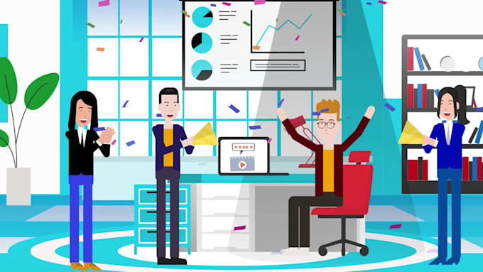 Create 2d animated explainer video, custom 2d explainer video by ...