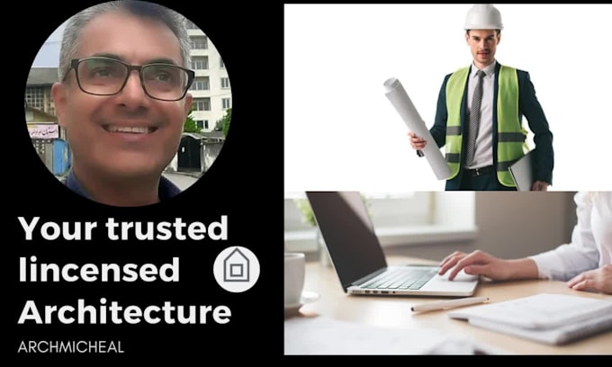 License architect stamp, sign seal city permit architectural drawing ...