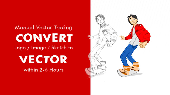 Convert hand sketch, drawing, logo into vector form by Pixelgrafixx ...