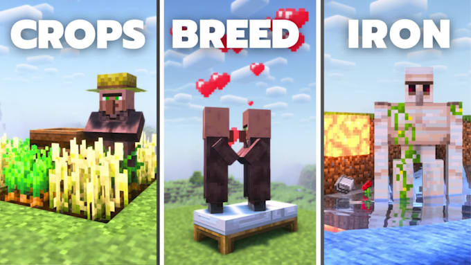 Do professional minecraft thumbnail design for youtube by Cubix_creations | Fiverr