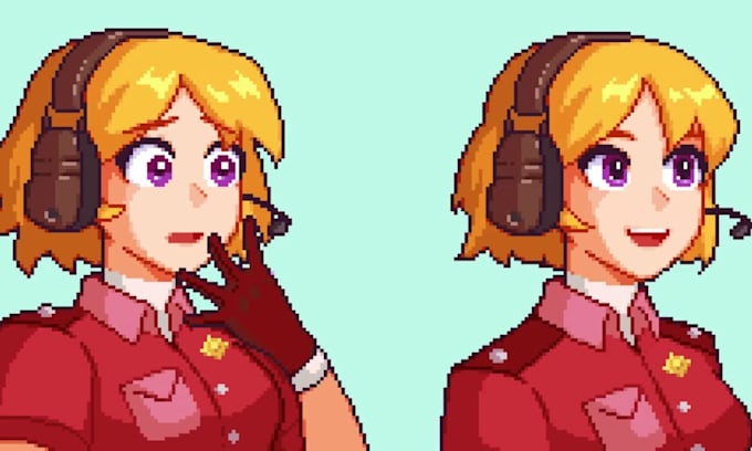 Ilustración gif de hoja de sprites de animación lofi en bucle de ...