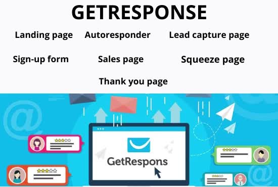 Design getresponse landing page, sales page, squeeze page, lead capture ...