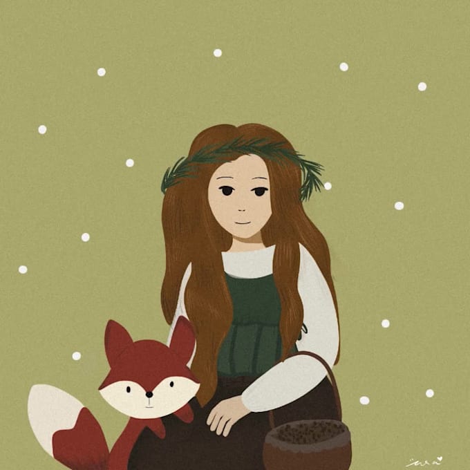 Create beautiful high quality illustrations by Snowgardendsgn | Fiverr