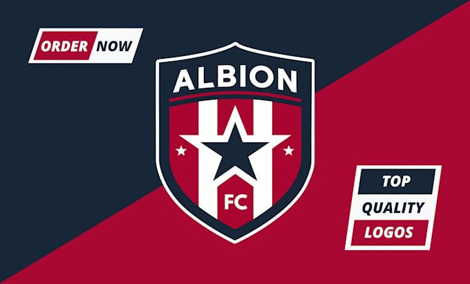 Design a custom football soccer crest for your team by Mauroman883 | Fiverr