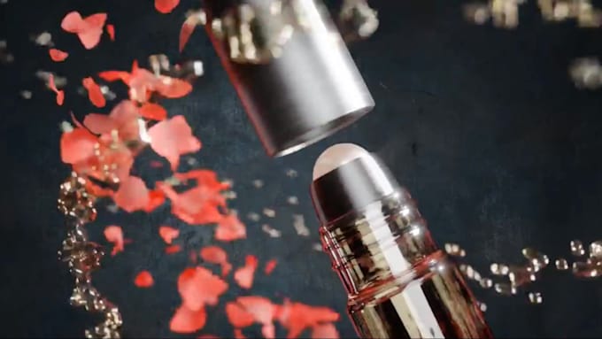 Do 3d perfume animation video perfume bottle design 3d fragrance ...