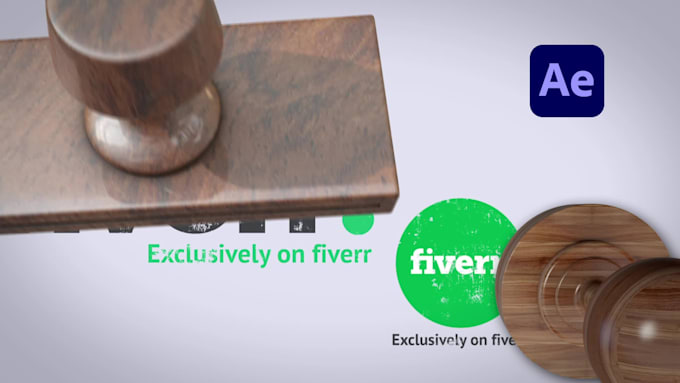 Stamp your logo animation by Ahtshamw | Fiverr