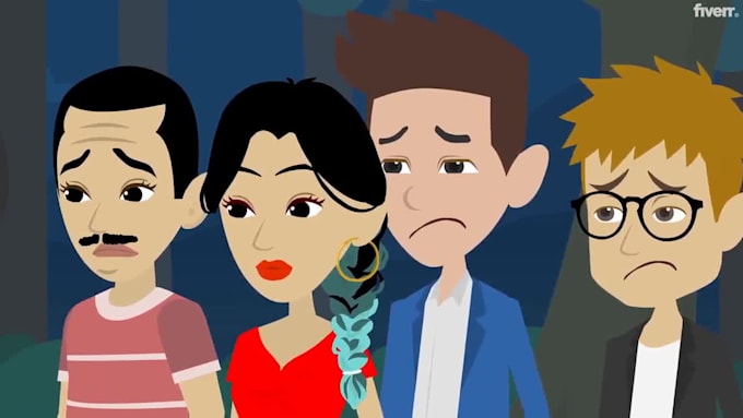 Do 2d cartoon animation, 2d traditional animation, youtube intro, 2d ...