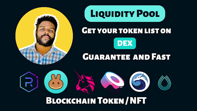 Create a liquidity pool for your token dex instant by Hesaraperera | Fiverr