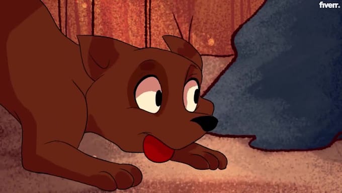 2d cartoon animation, 2d animated gif, 2d character animation by Maya ...