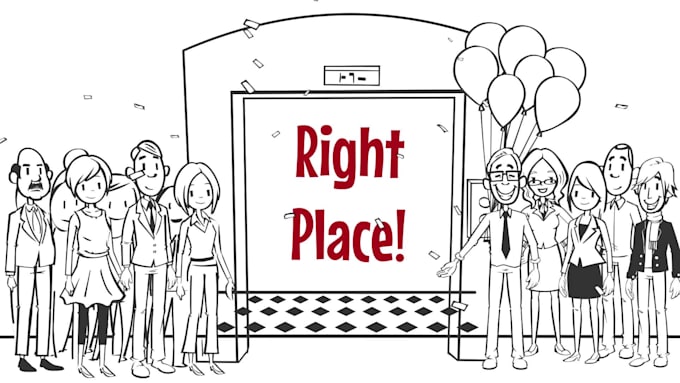 Do custom 2d whiteboard doodle animation explainer, vyond by Abhinav_service | Fiverr