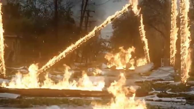 Do visual effect, compositing, fire explosion, effect, claen up for ...