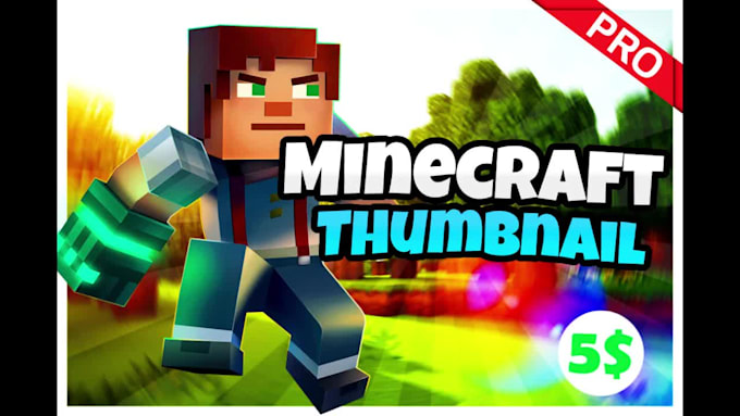 Make best 2d viral minecraft thumbnails in 24 hours by Atulyadav91 | Fiverr