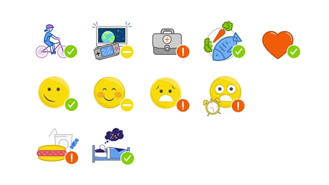 Animate your icons to gif in 24 hours by Darkomanevski | Fiverr