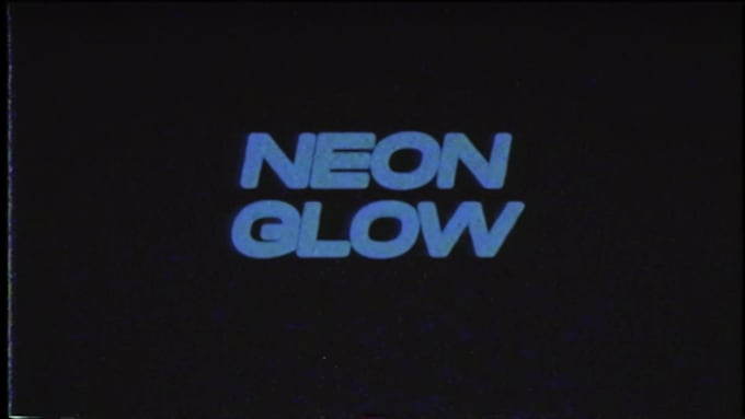 Create a 80s vhs intro video with your text or logo by Neonglow | Fiverr