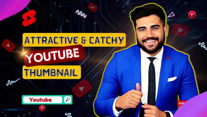Create youtube thumbnail in 4 hours, catchy thumbnail by C_raj_keshari ...