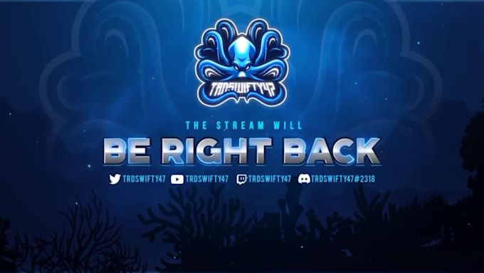 Create animated overlay pack for twitch, youtube, tiktok, fb, trovo ...