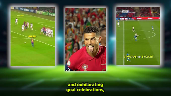 Make any style of football, soccer short videos for youtube shorts by ...