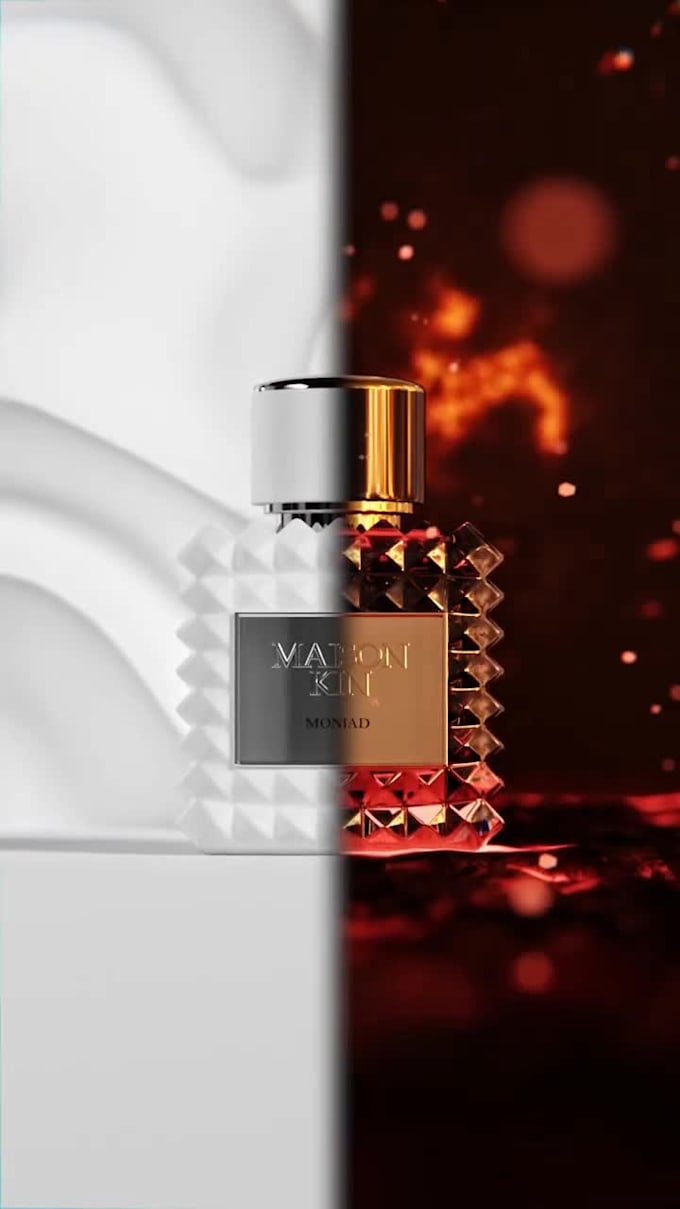Render photorealistic 3d perfume animation,3d bottle perfume animation ...