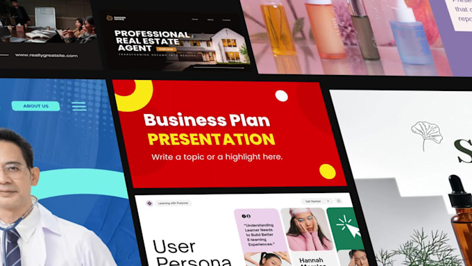 Design powerpoint presentation, google slides, powerpoint template, pitch deck by Shaban_studio ...