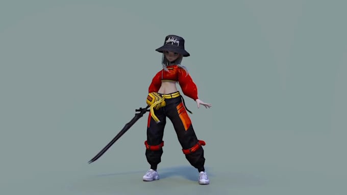 Do 3d game character 3d game animation unity 3d game asset ue5 game ...