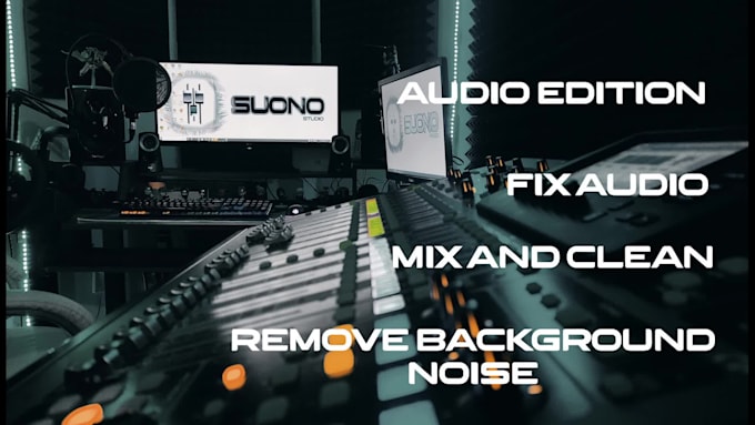 Clean up, mix, noise reduction, and enhanced the audio files by Juan ...