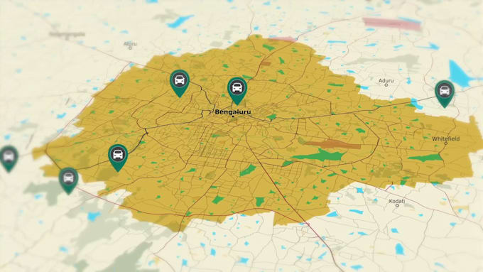 Create travel route map animation video with motion graphics by Eko ...