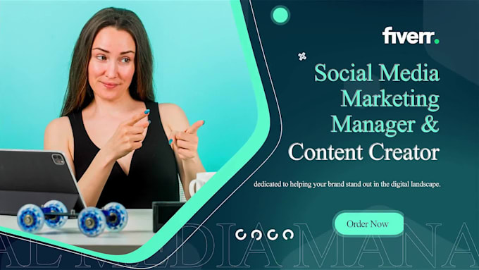 Be your social media marketing manager and content creator by Hamza_branding | Fiverr