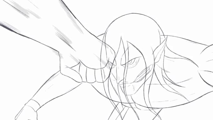 Create 2d line art animation 2d line art line drawing line art ...