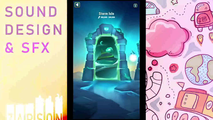 Create sound effects and sound design for your game or app by Zapson ...