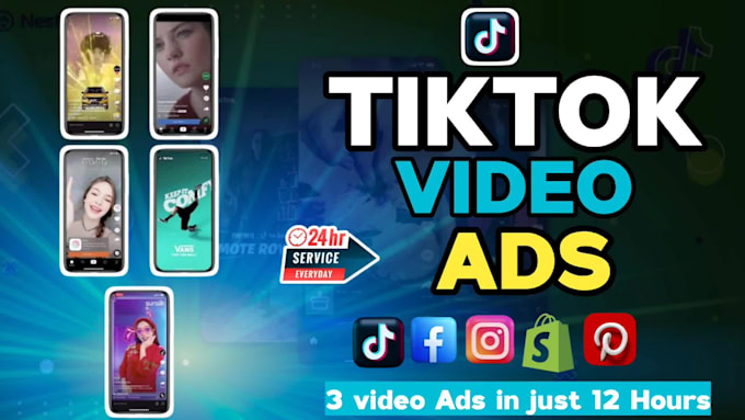 Create viral tik tok video ads, dropshipping ads, tiktok ads by ...