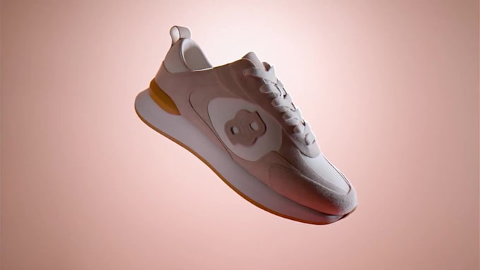 Do stunning 3d shoe animation 3d sneakers design 3d footwear model ...