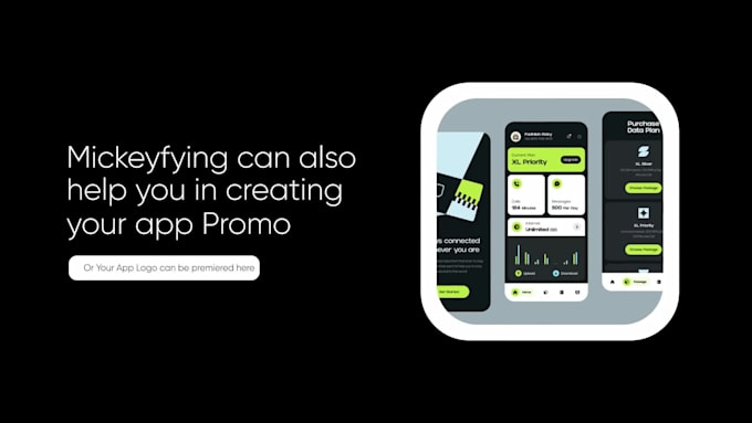 Create a minimal finance promo to attract potential customers by ...