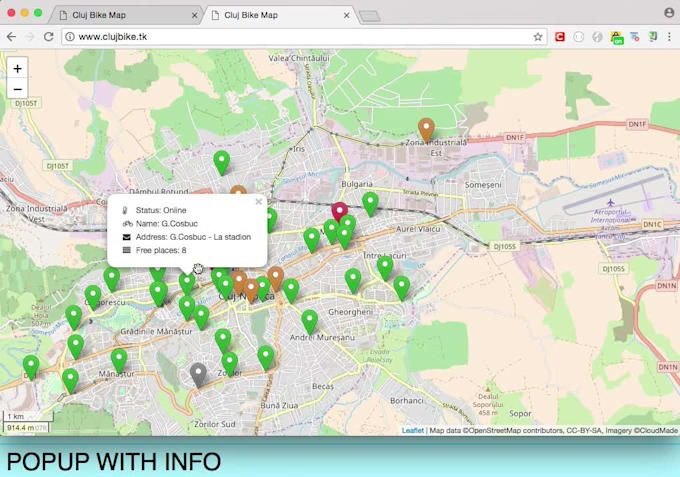 Create a responsive interactive map for your website by Mdomnita | Fiverr
