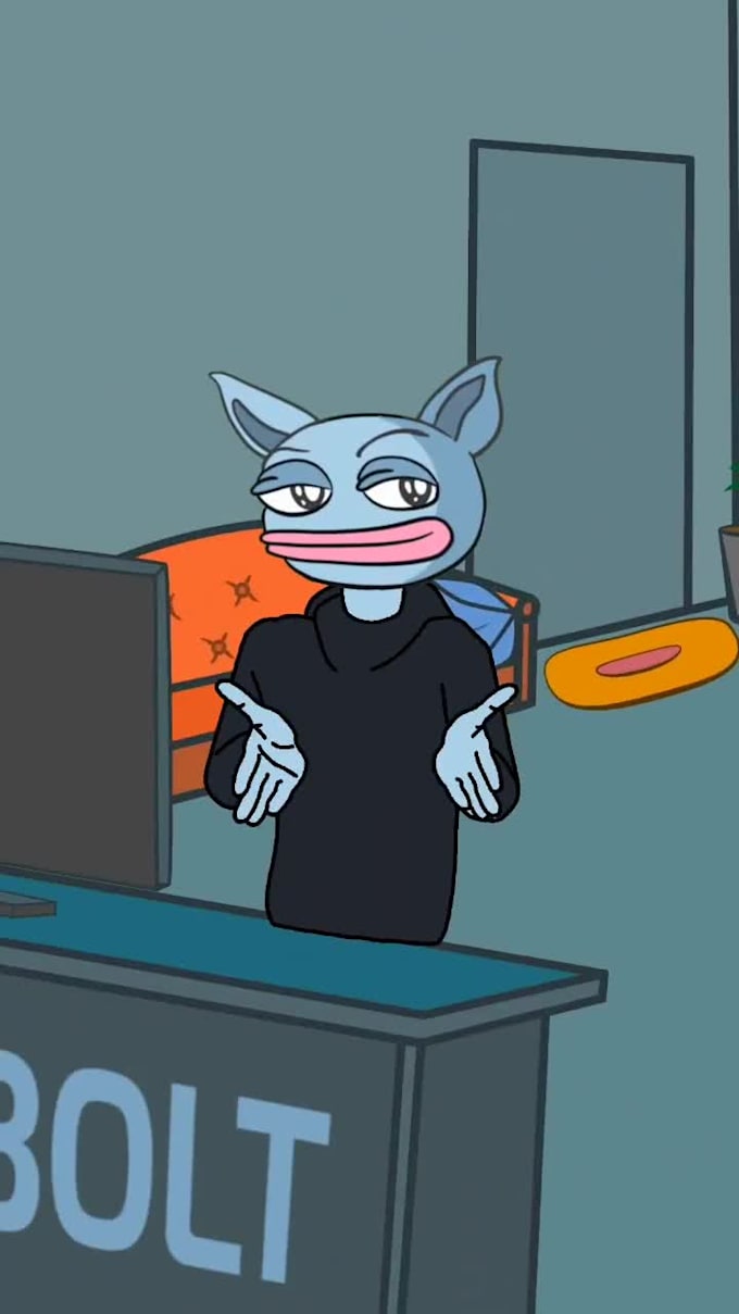 Create funny crypto meme video memecoin logo art 2d memecoin animation ...