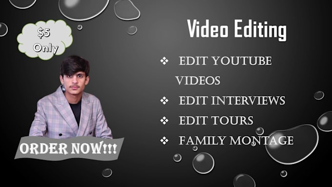 Edit interviews and youtube videos and vlogs by Najeeb_tech75 | Fiverr