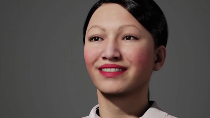 3d metahuman hyper realistic character humanoid, game character ...