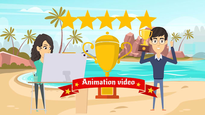 Create business 2d animation video, animated explainer video by Frontiervideo | Fiverr