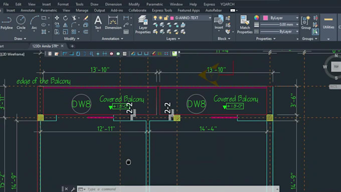 Draw your hand sketch drawing, in autocad by Vdrafts | Fiverr