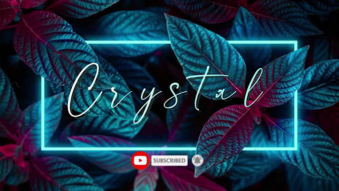 Design custom neon intro outro for youtube by Crystal721 | Fiverr