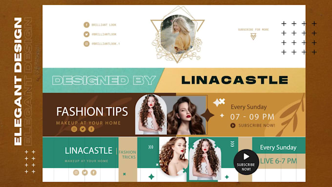 Design professional youtube banner,channel art and cover designs by ...