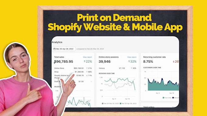 Create a profitable print on demand shopify website and mobile app by Akroservices | Fiverr