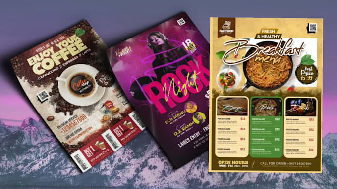 Do stylish business, professional, event flyer design by ...