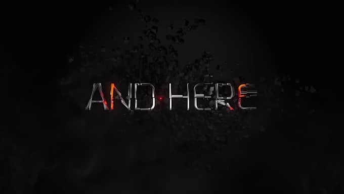 Do textual based blockbuster cinematic video intro, trailer, promo by ...